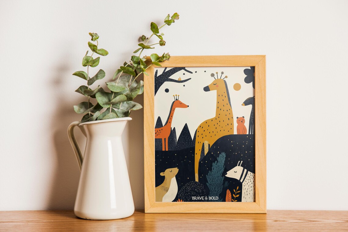 Kids Forest Friends Digital Download - Etsy