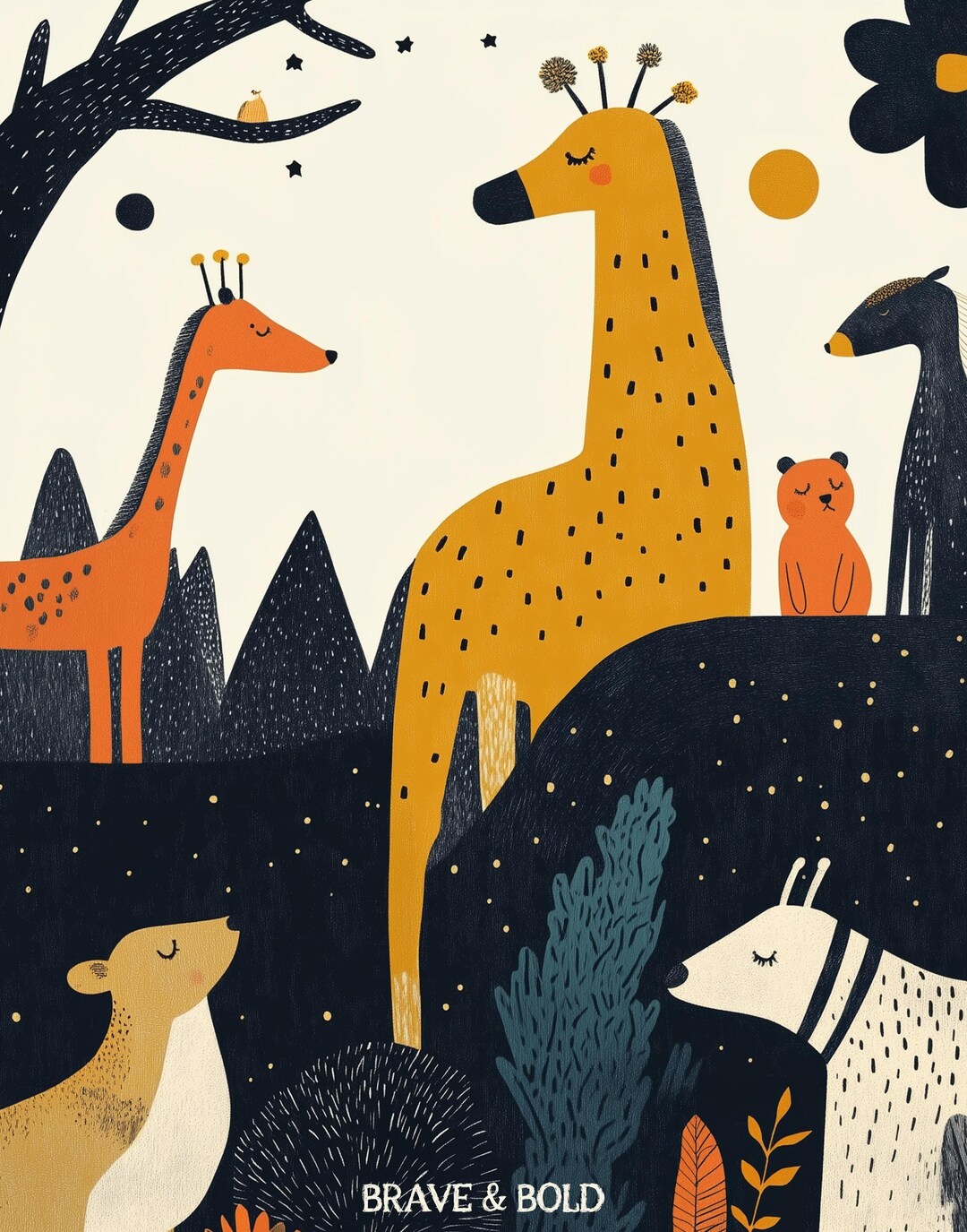 Kids Forest Friends Digital Download - Etsy