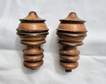 Wood Turned Finials - Etsy