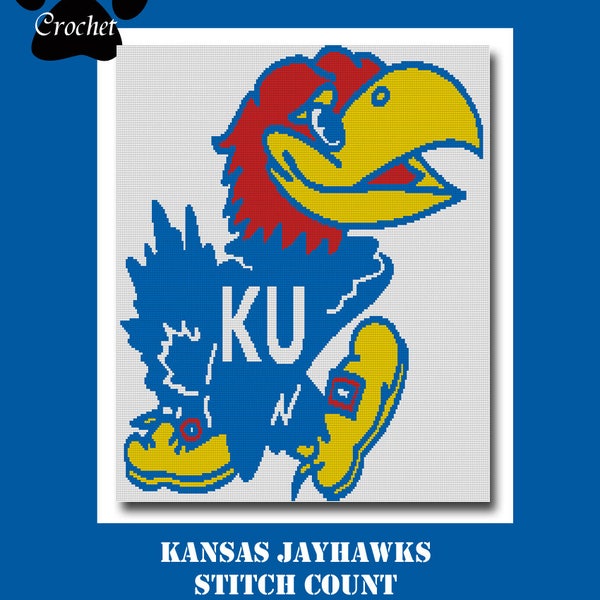Kansas Jayhawks Cross Stitch Patterns - Etsy
