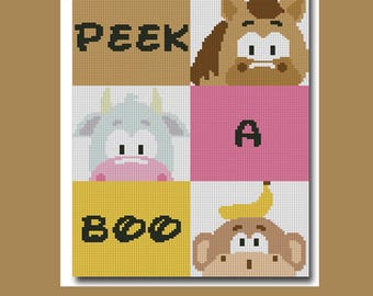 ROOSTER C2C Crochet Graph Pattern With Row by Row Color Chart - Etsy