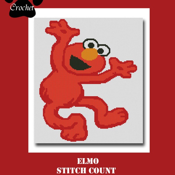 Elmo Pattern - Etsy