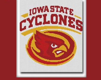 Iowa State Cyclones Pattern - Etsy