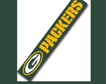 Green Bay Packers Afghan Design 1 Crochet Pattern (Instant Download) - Etsy