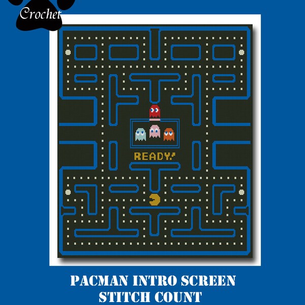 Crochet Pacman - Etsy