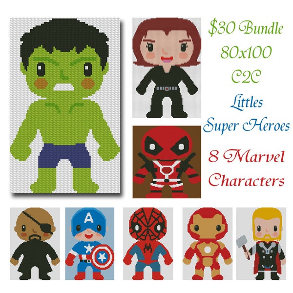 Super Hero Crochet Blanket Pattern - Etsy