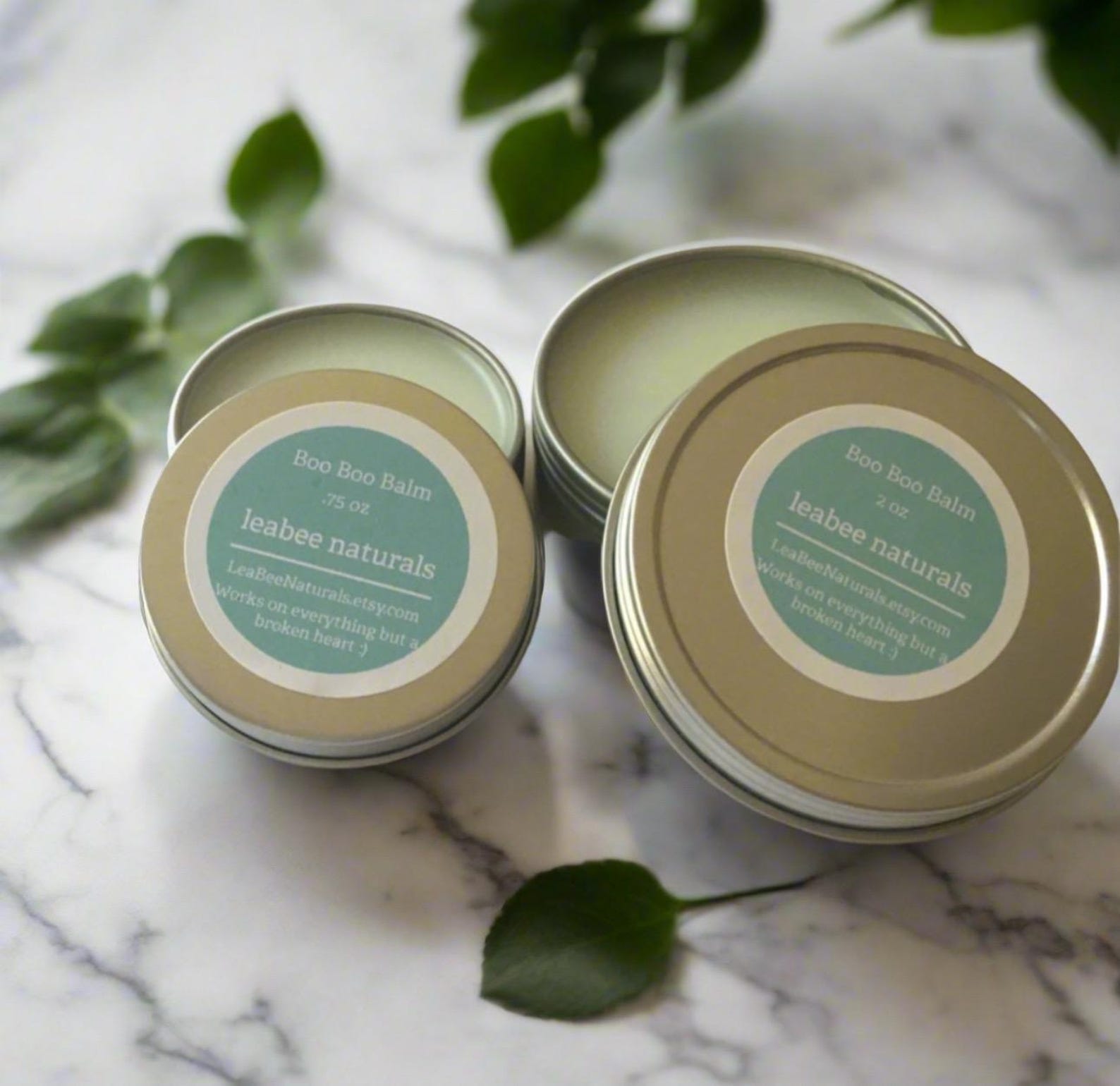 Leabee Naturals the ORIGINAL Boo Boo Balm |all Natural Healing Salve ...