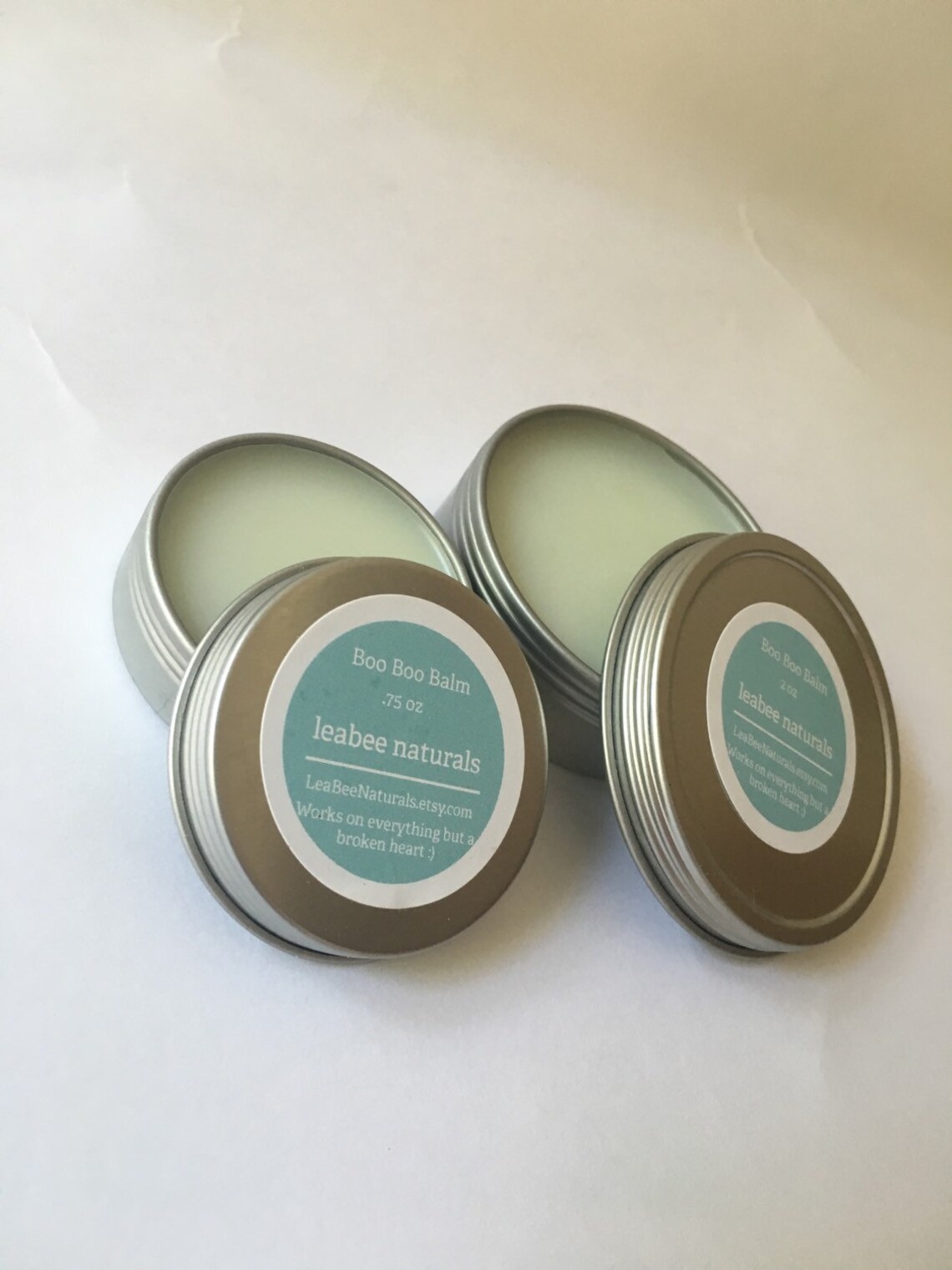 Leabee Naturals the ORIGINAL Boo Boo Balm all Natural Healing Salve ...