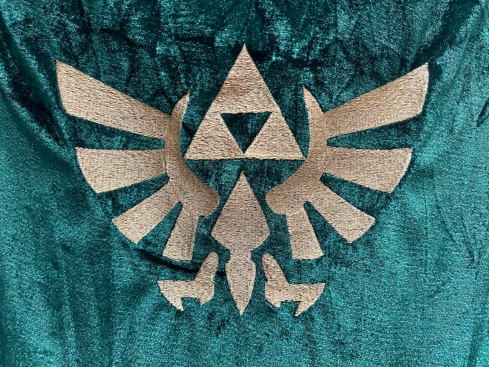 INSTANT DOWNLOAD. Zelda Inspired. Tri-force Embroidery Design. Royal ...