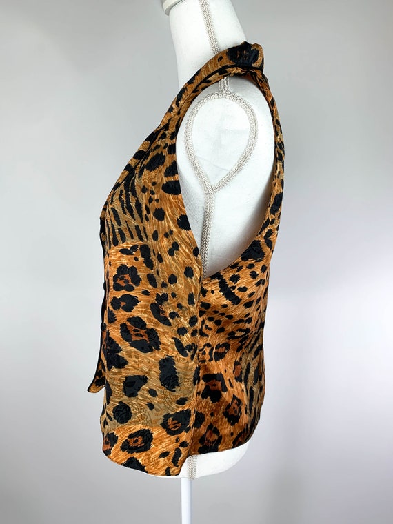 Vintage 1980s Victoria's Secret Leopard Print Pajama … - Gem
