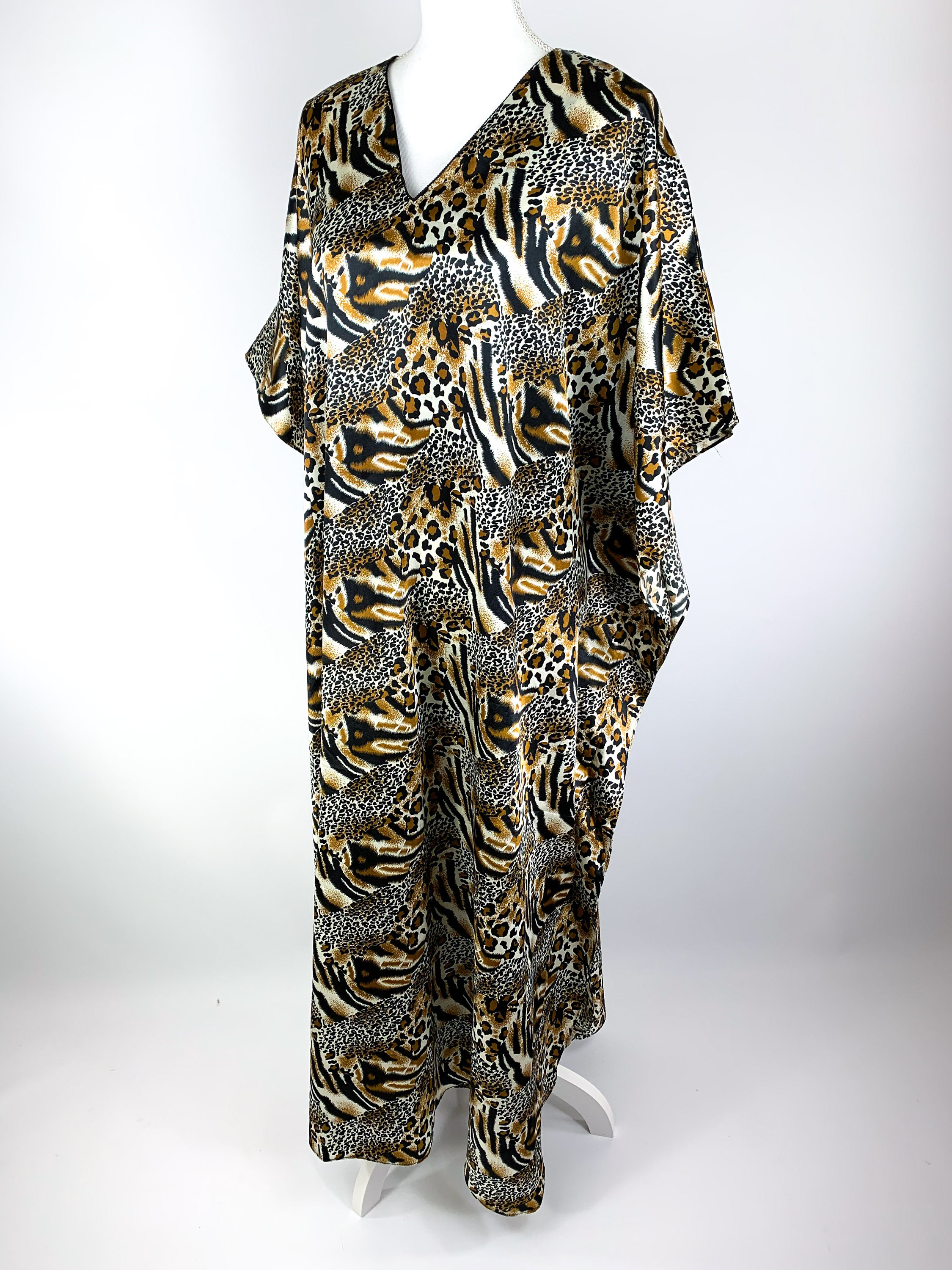 Winlar Animal Print Kaftan One Size Fits Most Vintage Leopard - Etsy