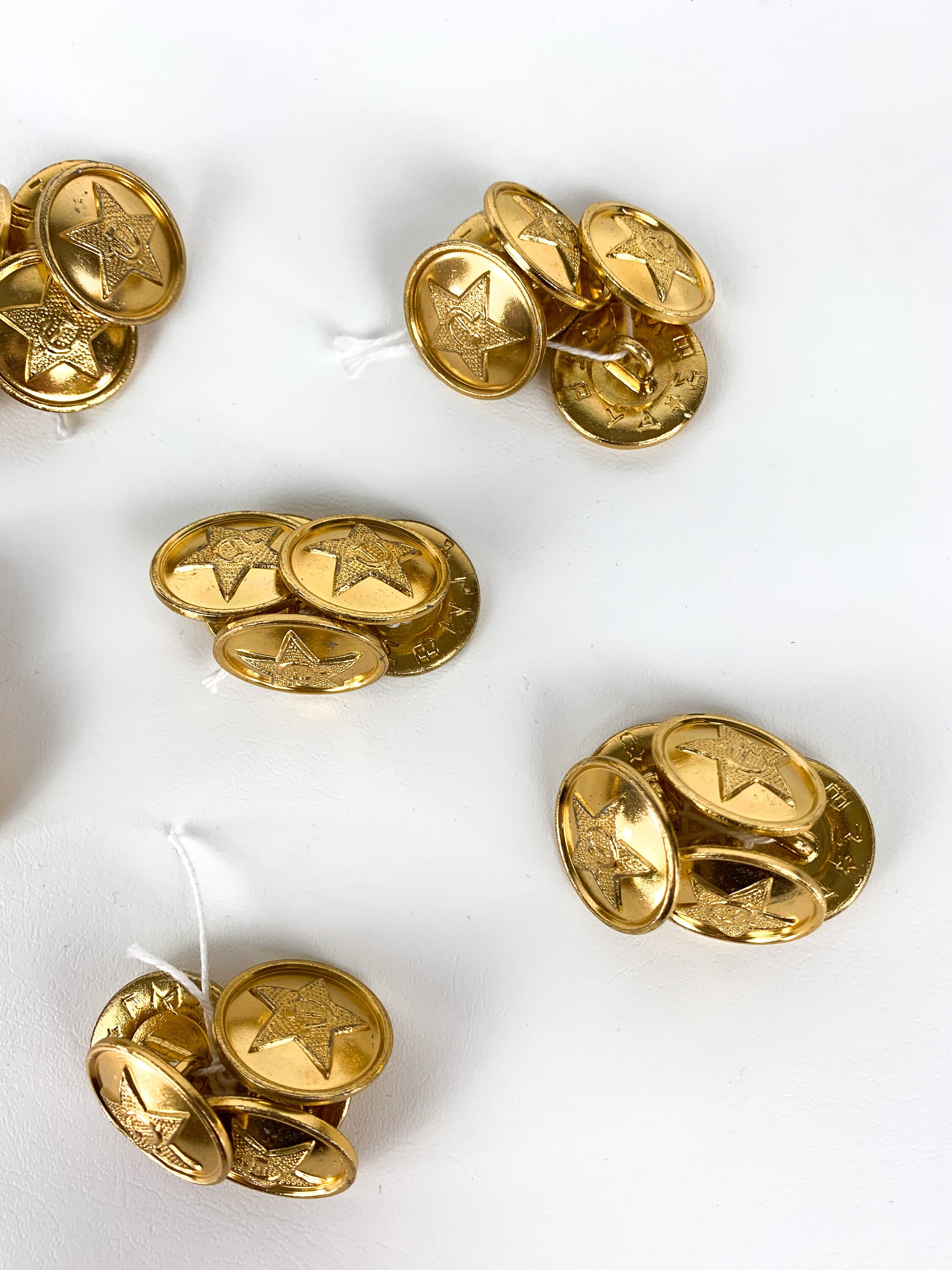 Set of 30 Vintage Soviet Uniform Buttons Vintage Soviet - Etsy