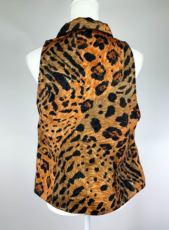Vintage 1980s Victoria's Secret Leopard Print Pajama … - Gem