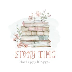 Book Logo, Book Club, Logo Branding, Reading Blog, Blog Creator, Boho ...