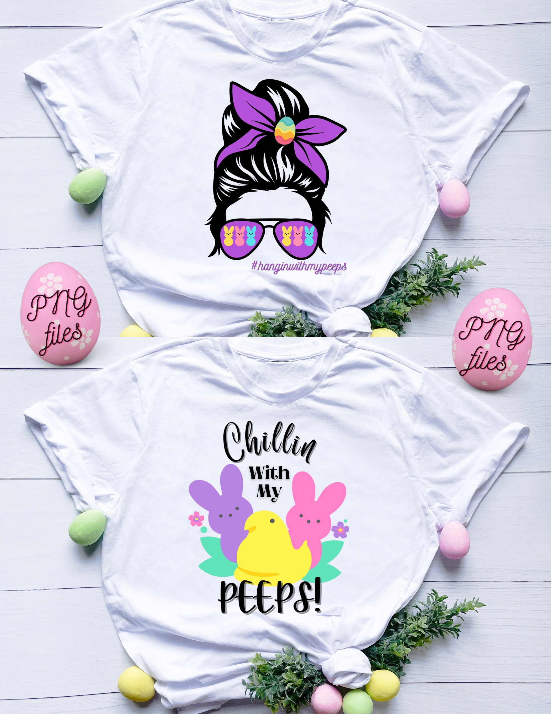 Easter Peeps Png Files - Etsy