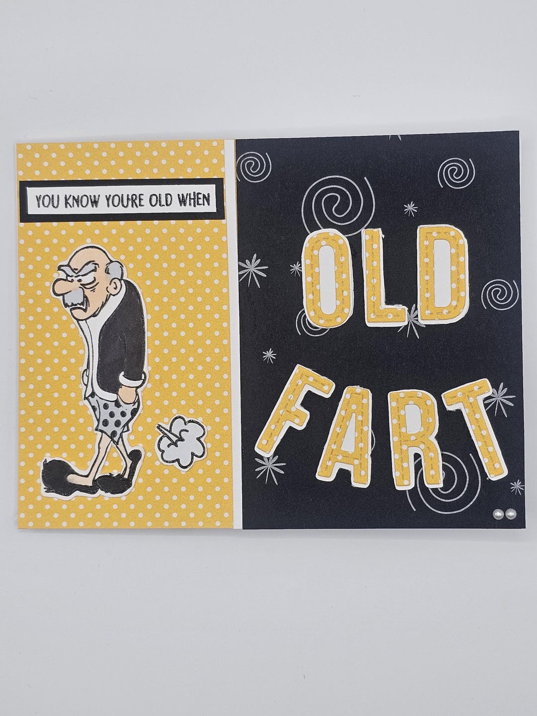 Funny Birthday Card for Your Old Fart - Etsy