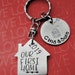 Our First Home Keychain Home Sweet Home Key Chain - Etsy