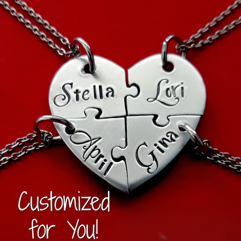 Puzzle Necklace - Etsy