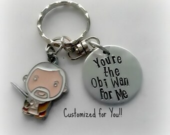 Personalized Baseball Key Chain Hand Stamped My Greatest | Etsy