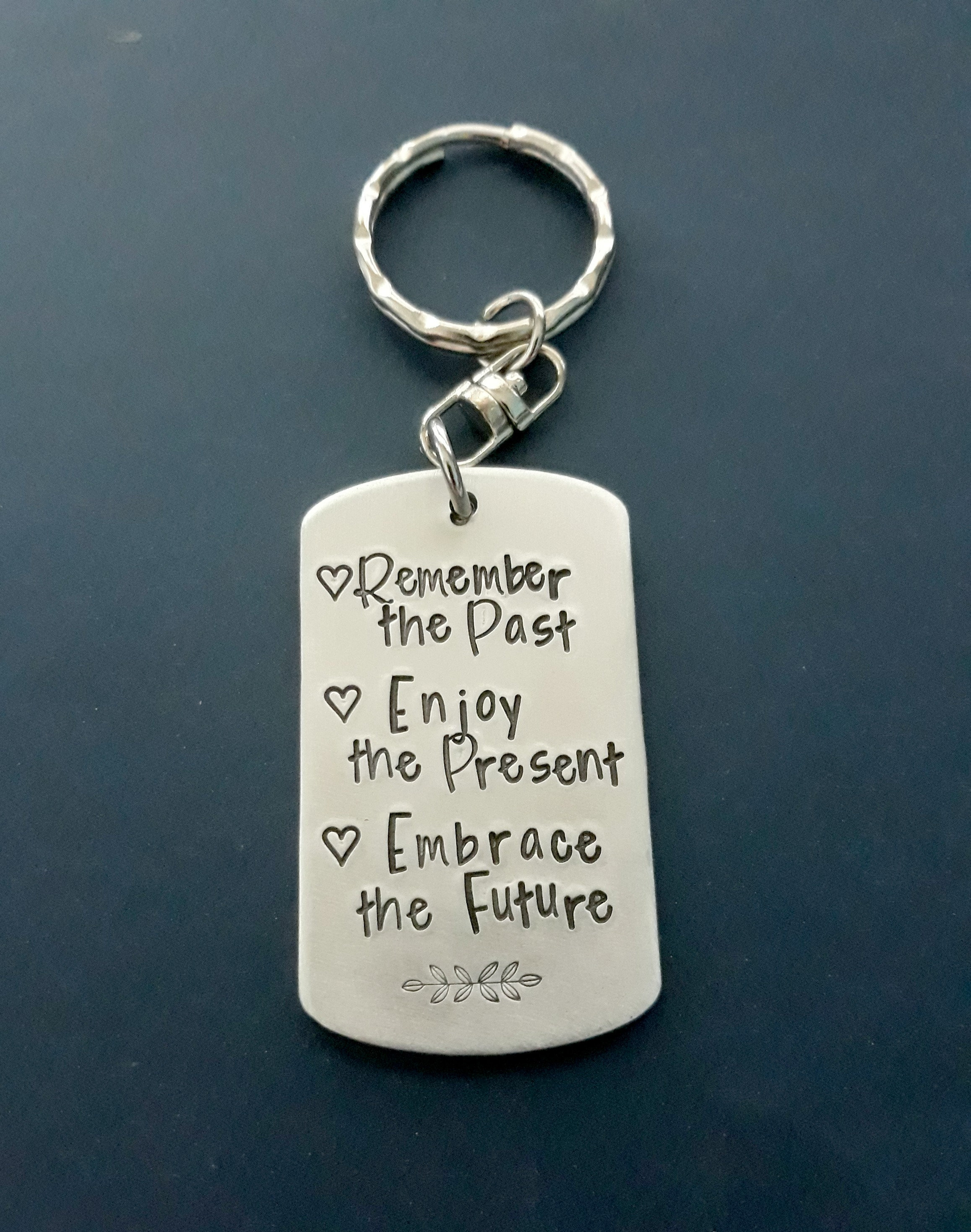 Retirement Gift Remember the Past Enjoy the Present Embrace - Etsy