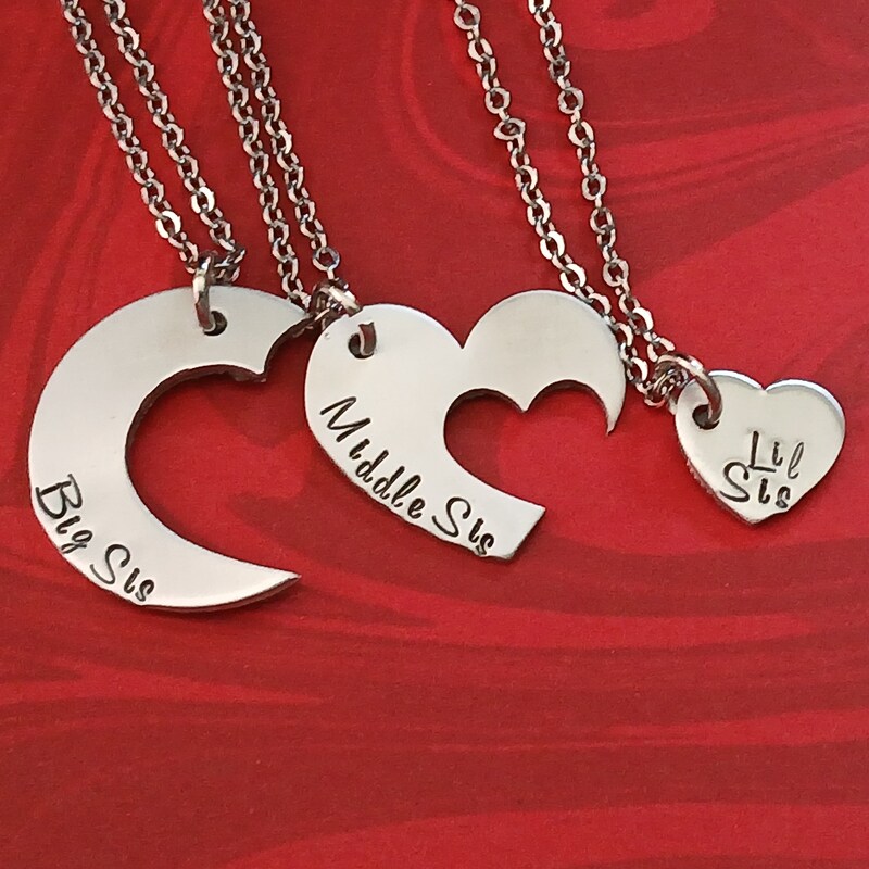 Sister Necklace - Etsy