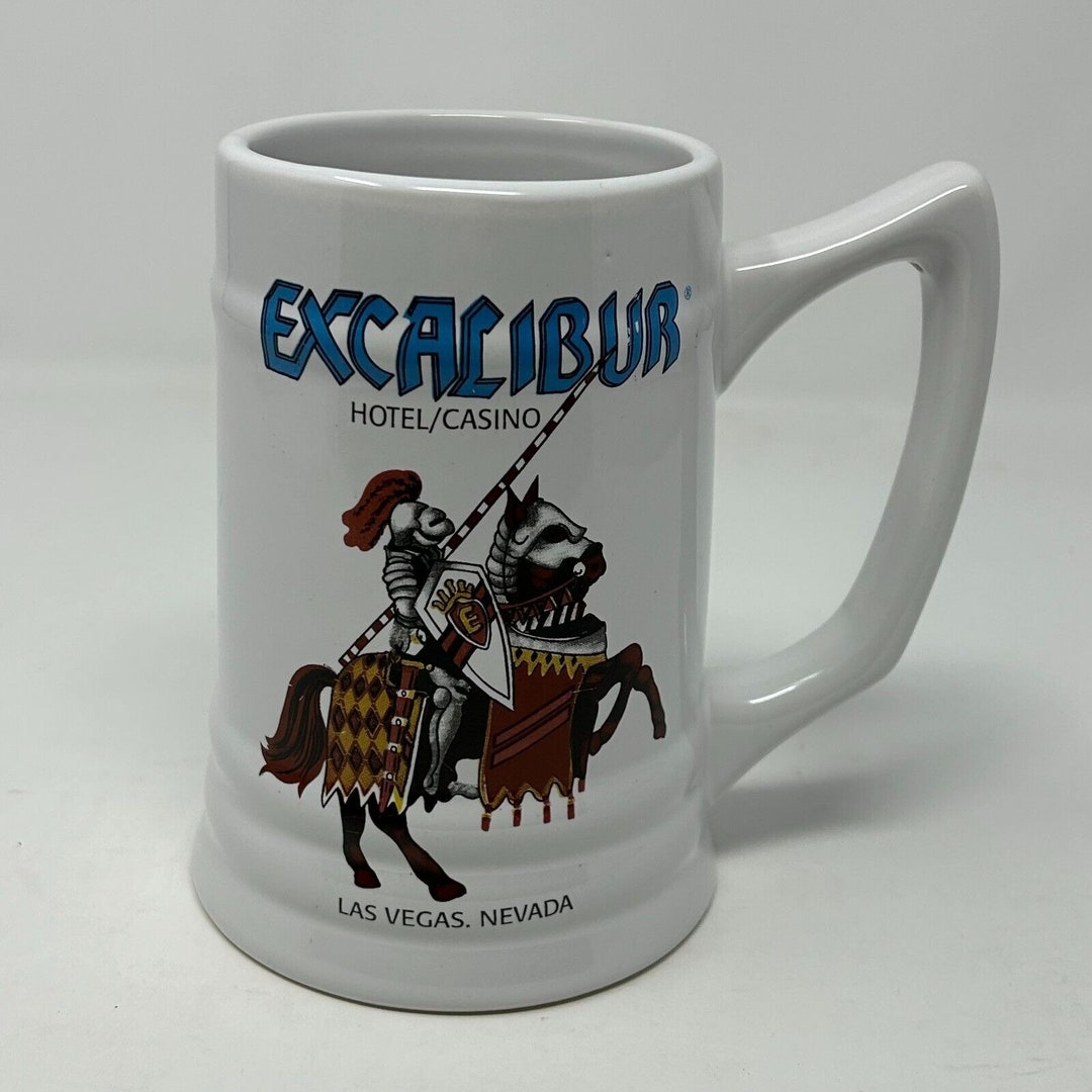 Vintage Excalibur Hotel & Casino Las Vegas Nevada Beer Stein Mug - Etsy