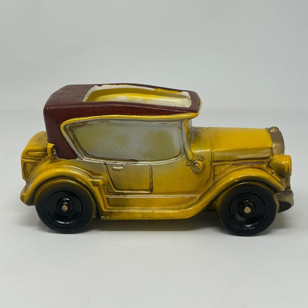 Vintage 1970's Ceramic Car Planter by Frisco Golden Gate Corp ...