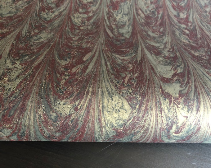 Hand Marbled and Specialty Papers by LindenleaPaper on Etsy