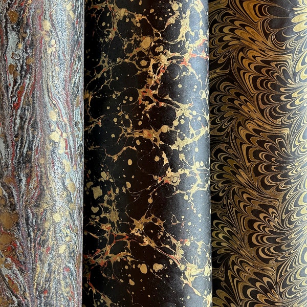 Marbled Paper - Etsy