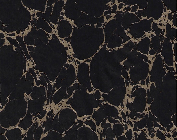 Hand Marbled Paper for Bookbinding, 9 X 12, Italian Vein Pattern ...