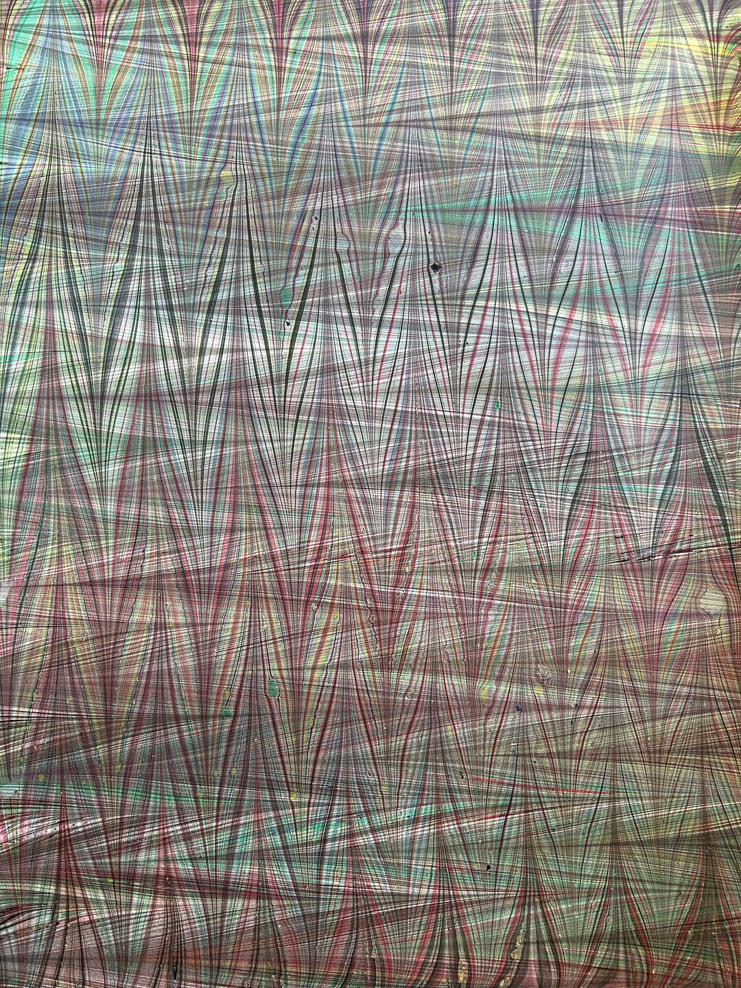 Hand Marbled Paper, 19" X 25", Grain Short, for Bookbinding, Decorative ...