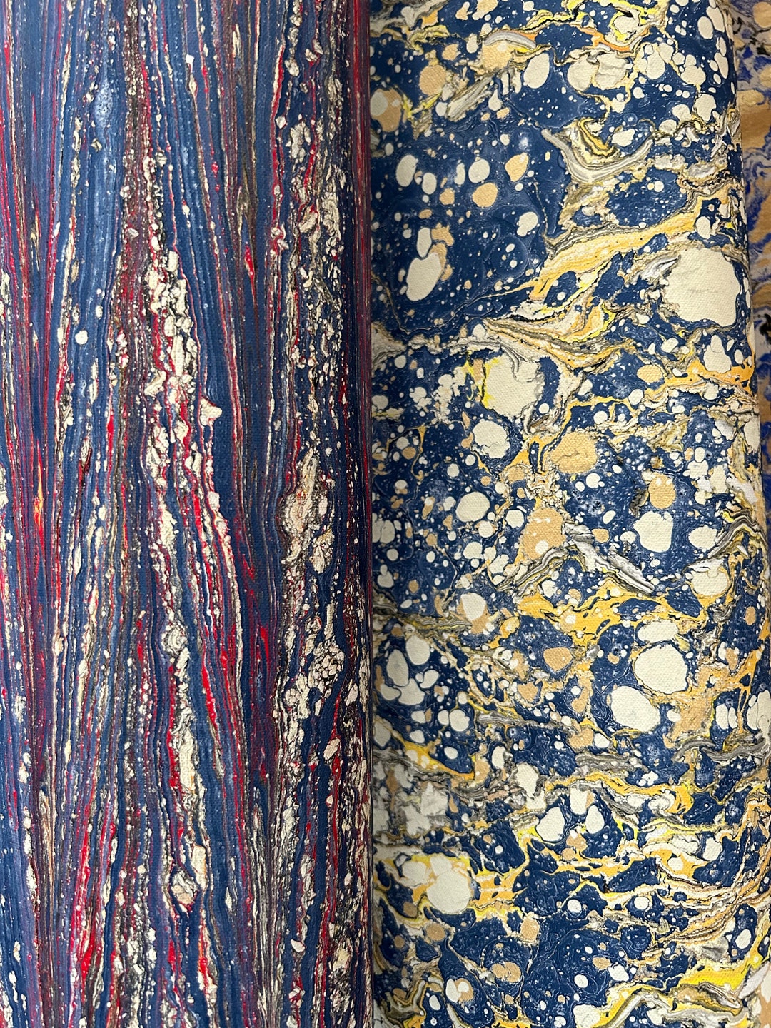 Hand Marbled Paper, 19