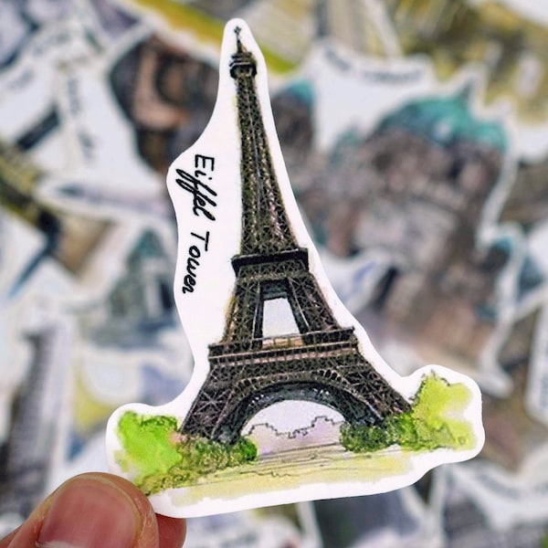 Eiffel Tower Sticker - Etsy