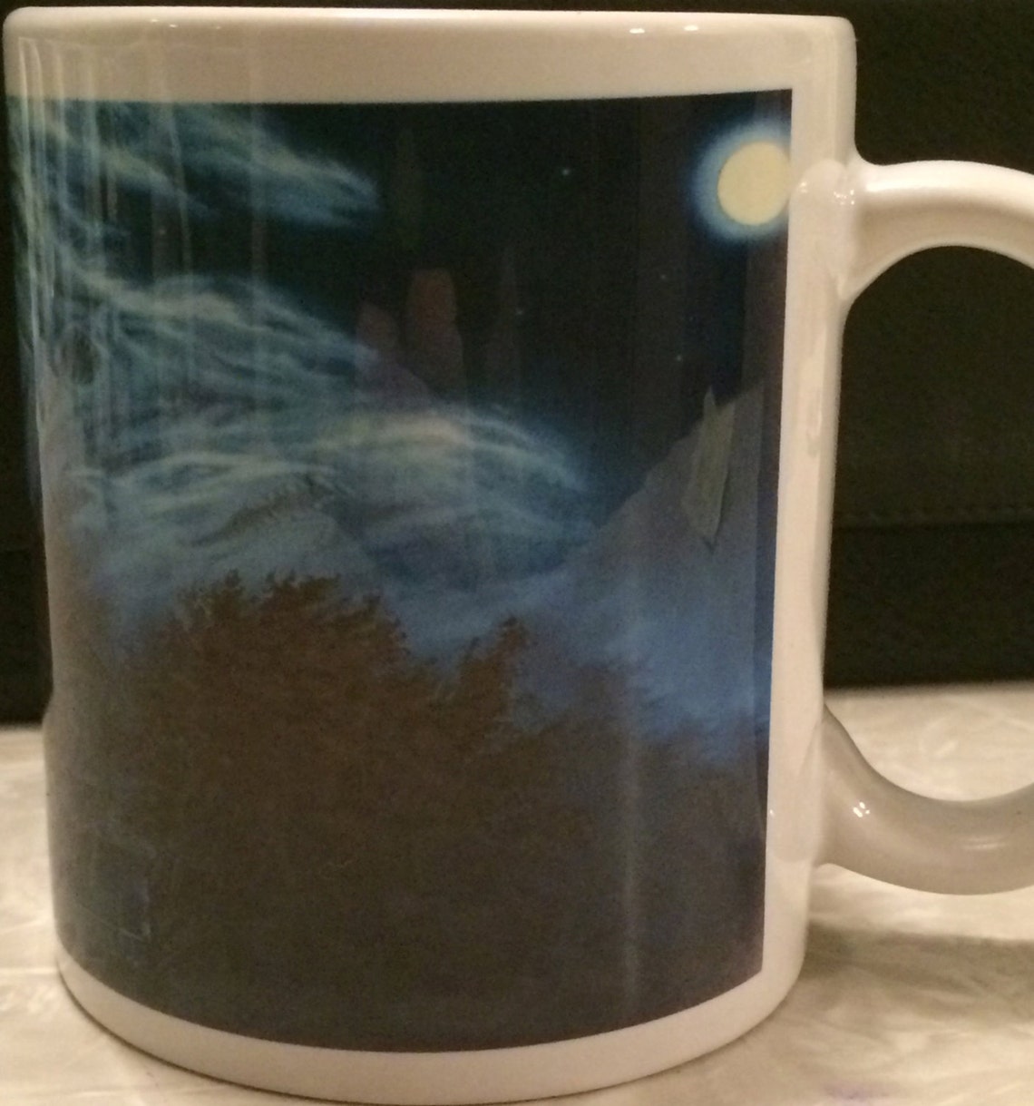 Fright Night Ceramic Coffee Mug - Etsy