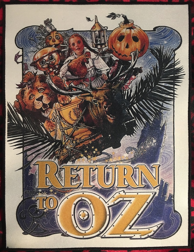 Return to Oz Back Patch | Etsy