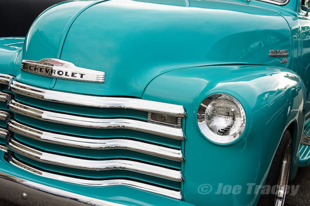 Classic Chevy Late 40's Early 50's Pickup Truck, Automotive Decor ...