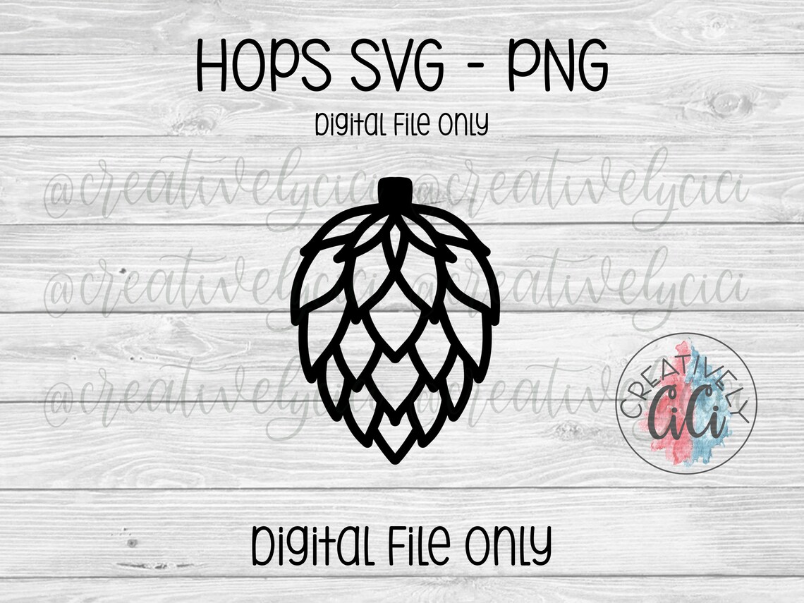 Hops SVG, Hops PNG, Cricut Cut File, Cricut Designs, Silhouette Svg ...