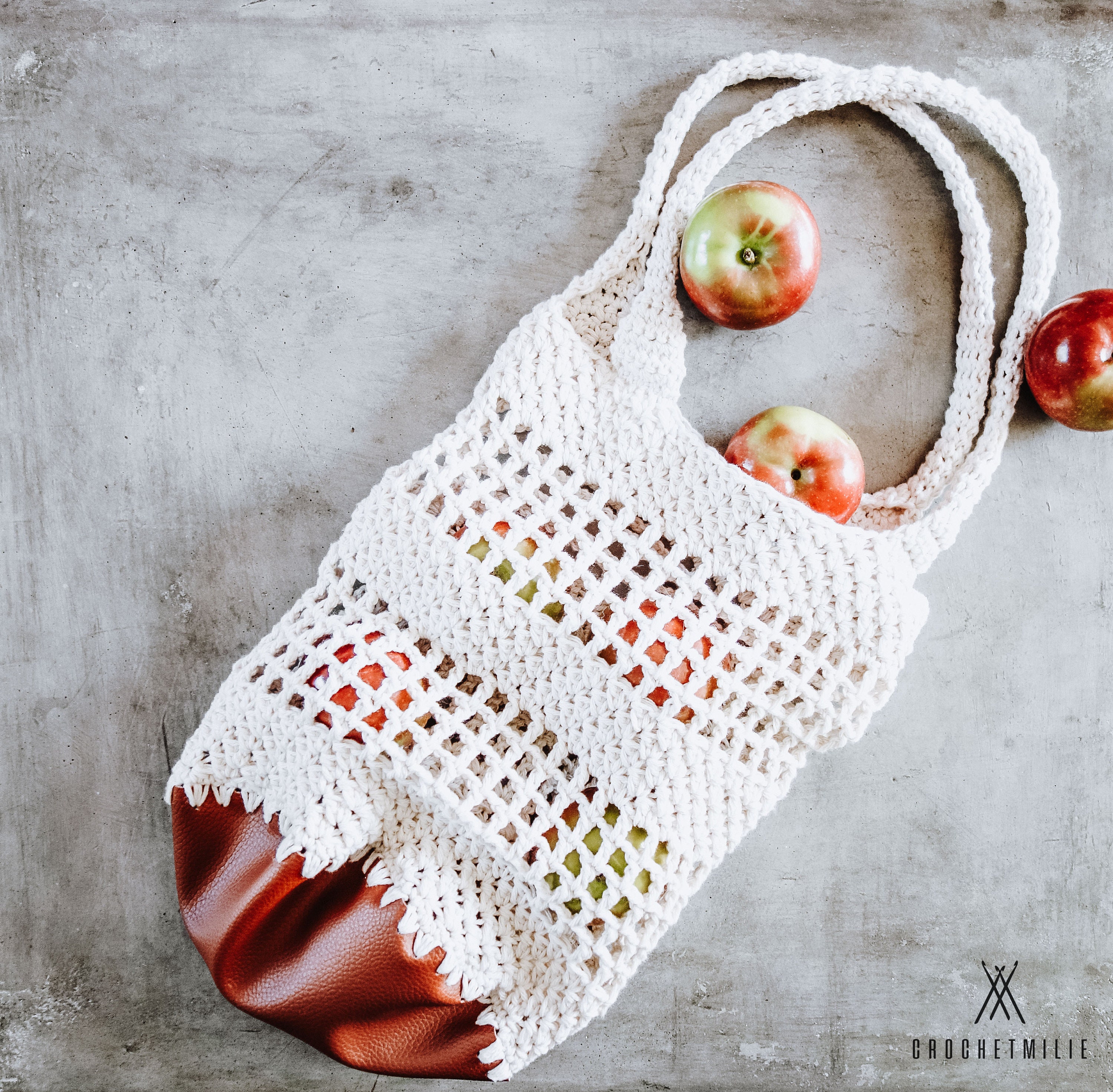 Mesh Bag Pattern Crochet Pattern PDF Tutorial Easy Pattern | Etsy