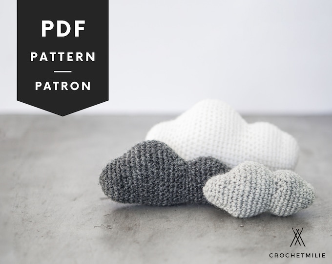 Cloud Mobile PDF Pattern, Crochet, Amigurumi - Etsy Canada