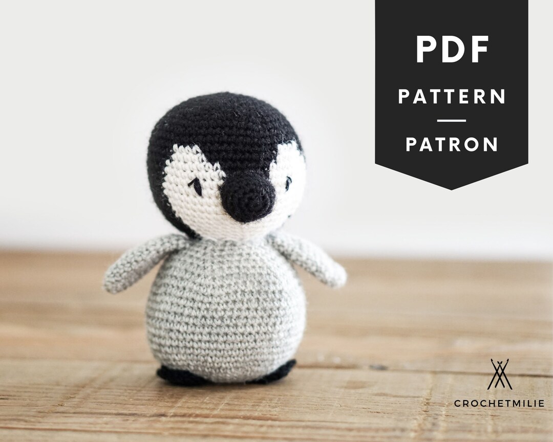 Penguin Amigurumi Crochet Pattern: Easy Animal Toy (PDF Download) - Etsy
