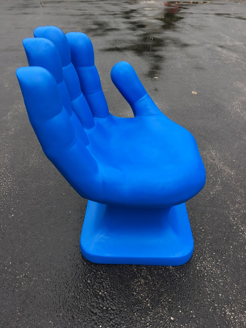 Royal Blue RIGHT Hand Shaped Chair 32 Tall Adult Size - Etsy