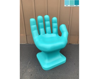 Black RIGHT Hand Shaped Chair 32 Tall Adult Size - Etsy