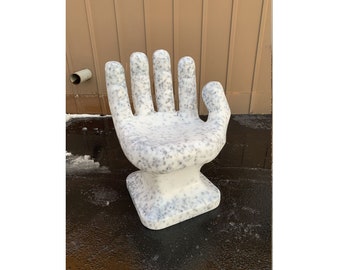 Black RIGHT Hand Shaped Chair 32 Tall Adult Size | Etsy