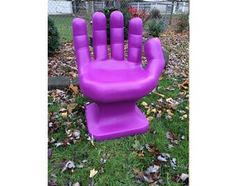 White RIGHT Hand Shaped Chair 32 Tall Adult Size - Etsy