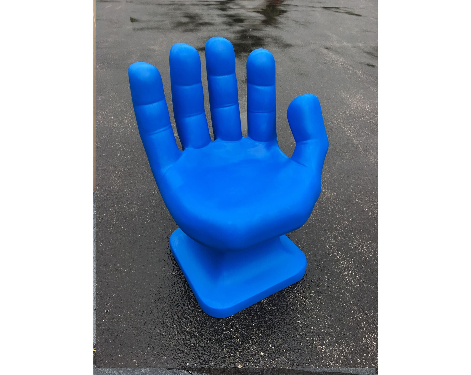 Royal Blue RIGHT Hand Shaped Chair 32 Tall Adult Size - Etsy