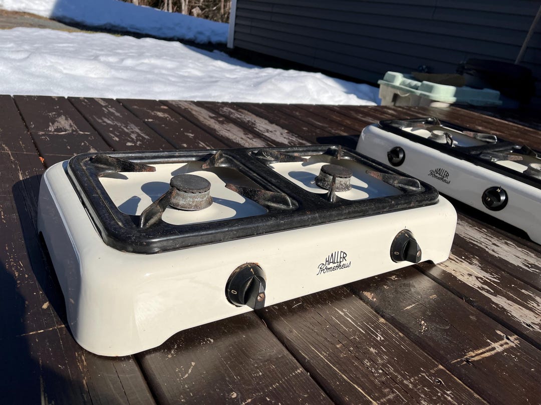 Rare Haller Prometheus Propane Camping Stove Porcelain Enamel. - Etsy