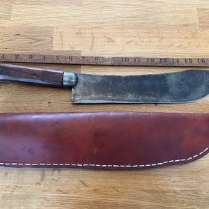 Antique Foster Bros Lamb Splitter Cleaver Butcher Knife - Etsy