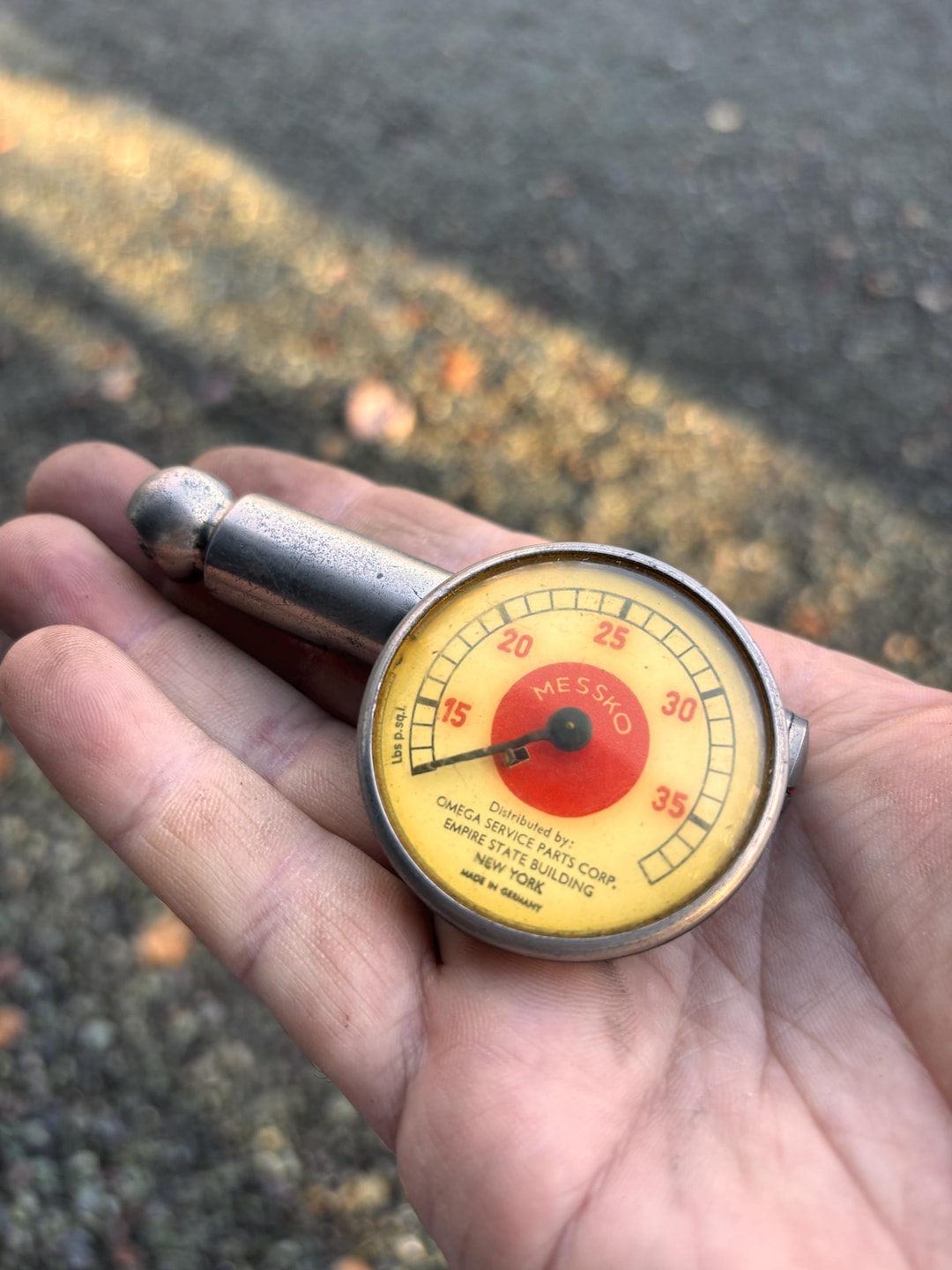 Classic 1960’s Messko Omega Tyre Pressure Gauge. - Etsy