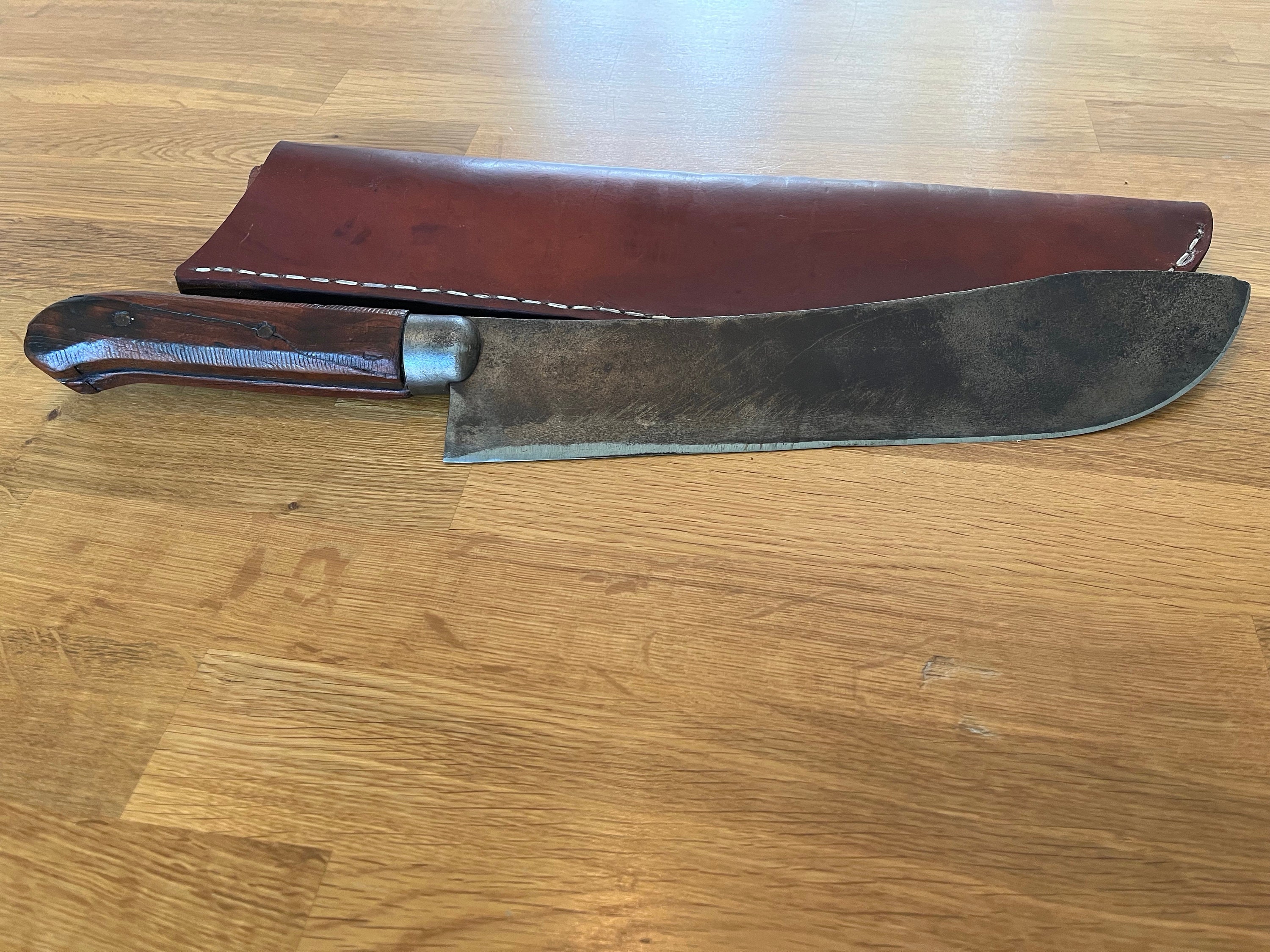 Antique Foster Bros Lamb Splitter Cleaver Butcher Knife - Etsy