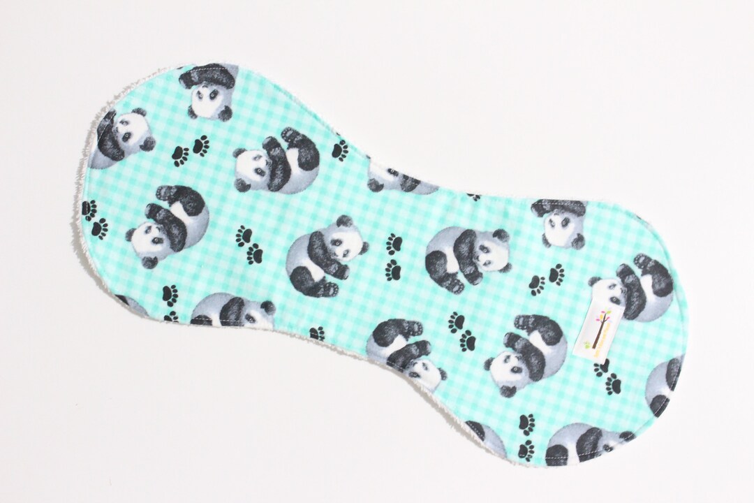 Baby Burp Cloth Panda, Newborn Gift, Baby Shower, Under 10, Dribble ...